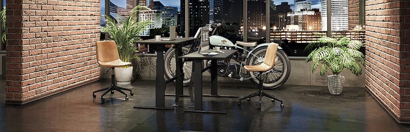 Steelforce 1050: Electrically height-adjustable table frame | Actiforce